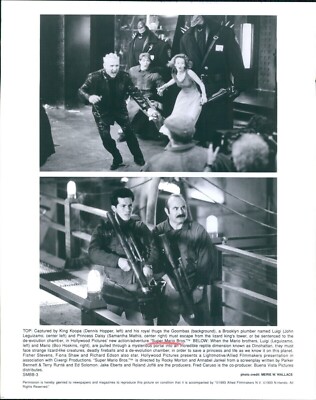 Photo Actor Dennis Hopper Super Mario Bros Brooklyn Plumber Luigi 8X10 ...