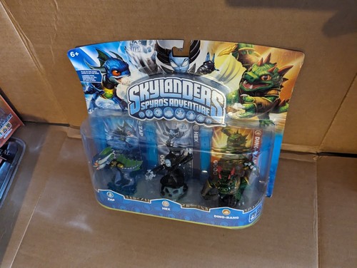Skylanders Spyro's Adventure Zap, Hex & Dino-Rang Triple Pack ...