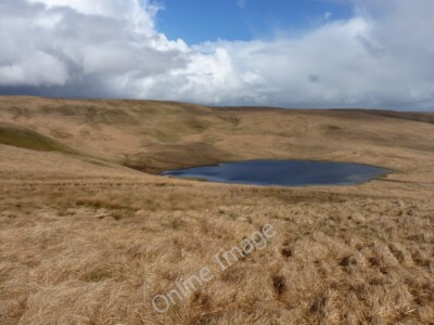 Photo 6x4 Llyn Gwyngu Bryn yr Ieir I looked (via binoculars) and couldn ...