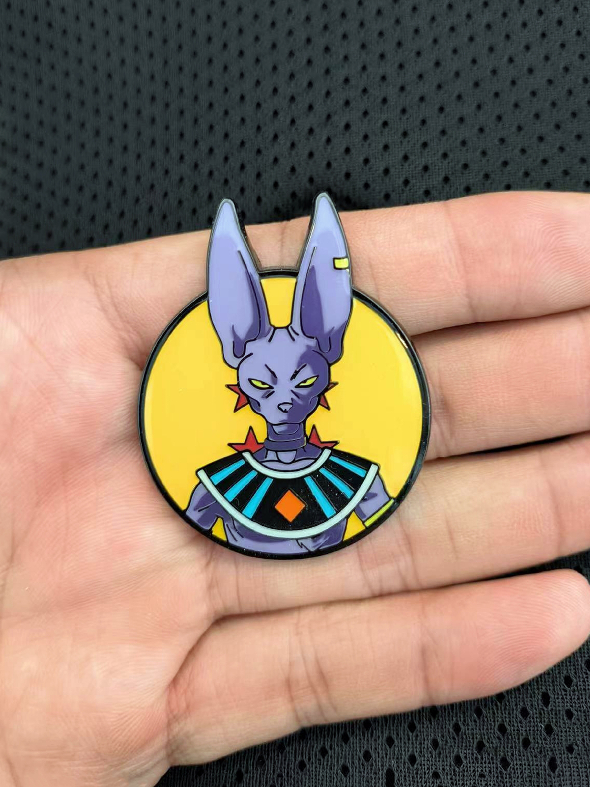 Beerus Enamel Pin Metal Badge Figure Anime Collectible | eBay