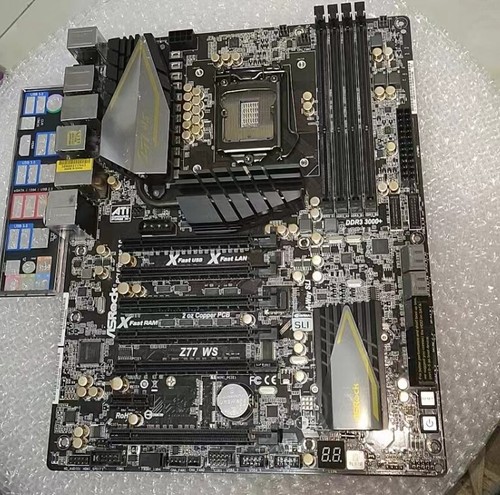 ASRock Z77 WS LGA1155 Intel Z77 ATX Desktop Motherboard HDMI System ...