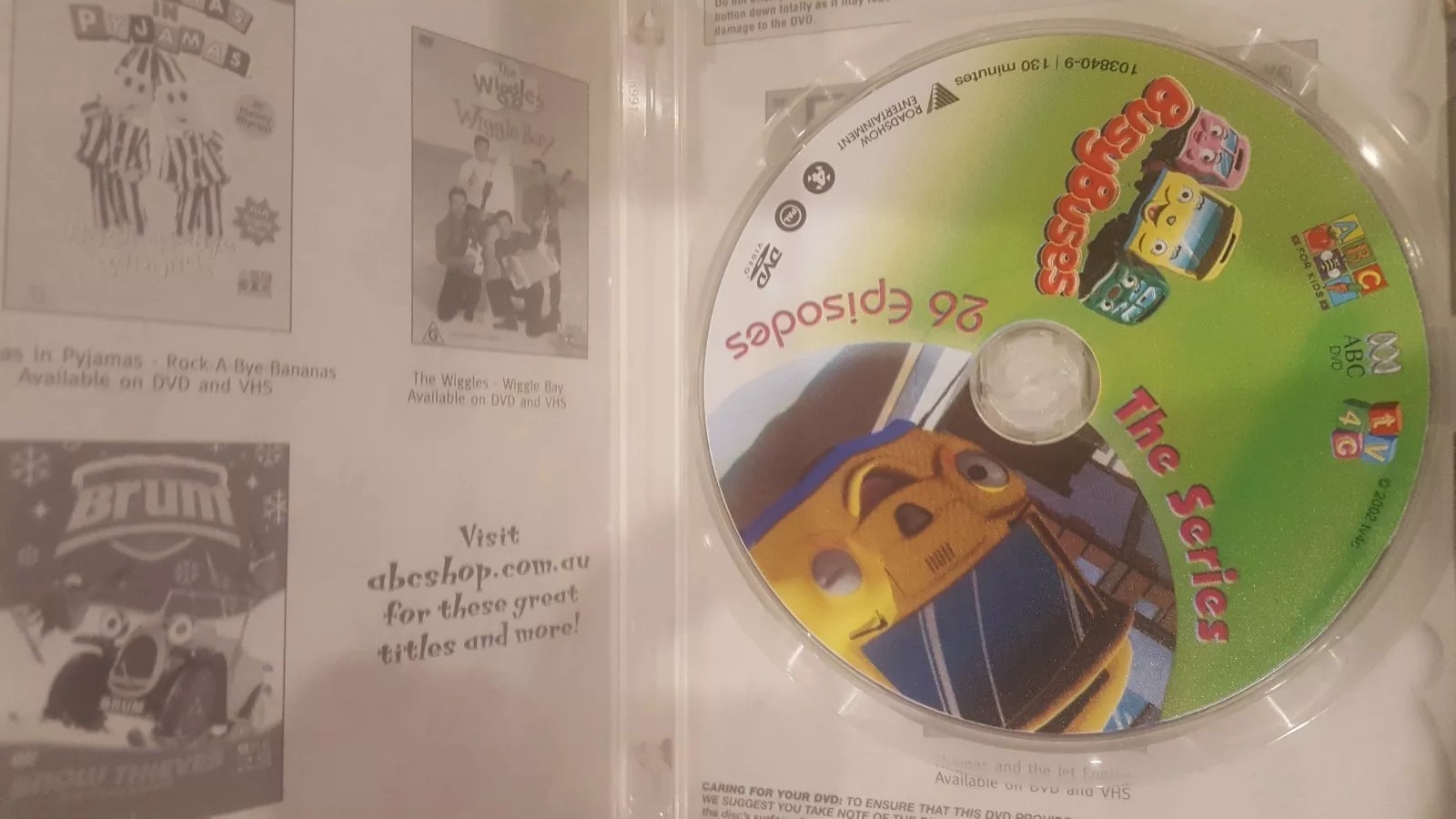 BUSY BUSES THE COMPLETE SERIES 1 DVD RARE 26 EPISODES ABC CARTOON ...