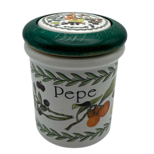 Spigarelli Collezione Frutti DI Bosco Canisters Jar w/Lid Pepe Italy ...