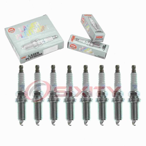 8 pc NGK Laser Platinum Exhaust Side Spark Plugs for 2008-2009 Chrysler ...