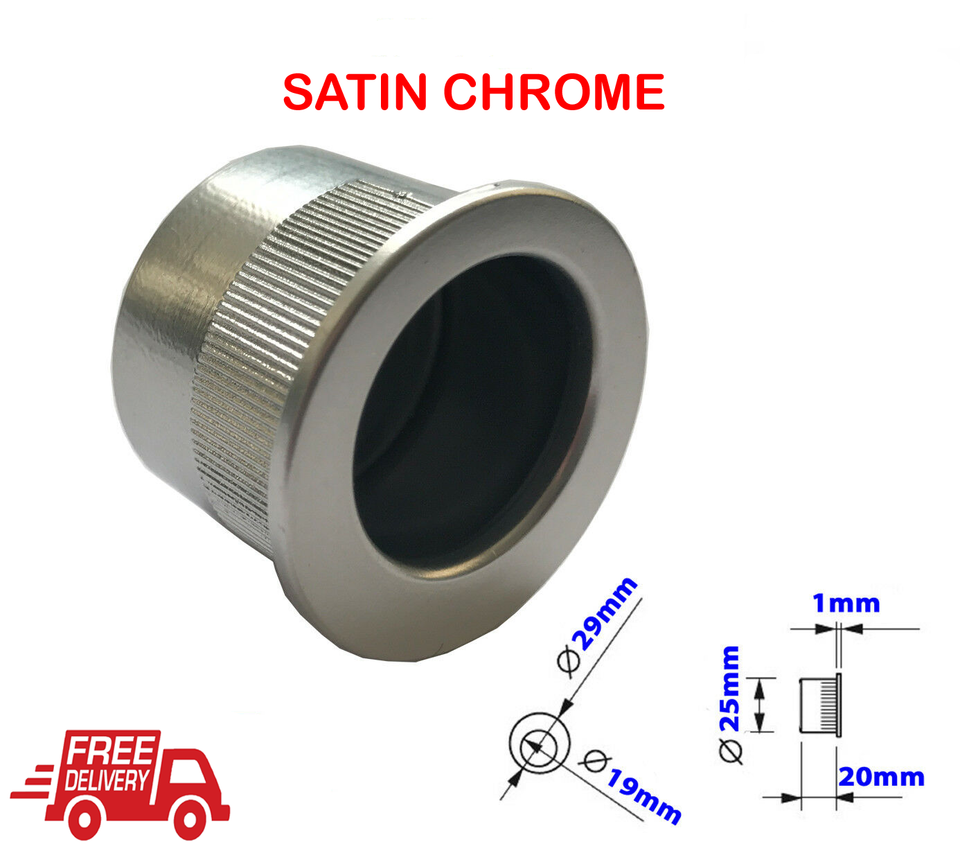 Handle Finger Pull Sliding Door Recessed Flush Fitting Pocket Inset ...