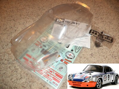 Tamiya Porsche 911 Carrera RSR Body Set (51543/58571) TT02/TT01/TA07 ...