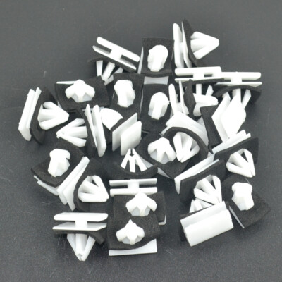 25x Rocker Panel Moulding Clips Retainers With Sealer For Ford W715201 ...