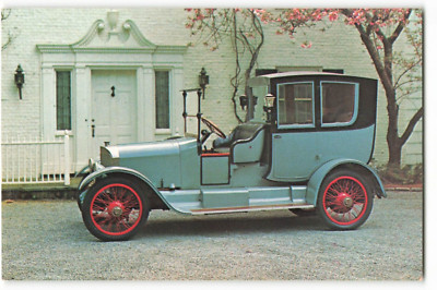 Postcard Long Island Auto Museum - 1918 BIDDLE H TOWN CAR VTG FCP. | eBay