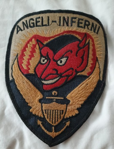 1980s USN US Navy Aviator Patch VF-54 Hells Angels Patch Angeli ...