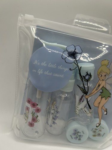 Tinker Bell Refill Container Pump Dispenser Cream Case Flip Cap Bottle ...