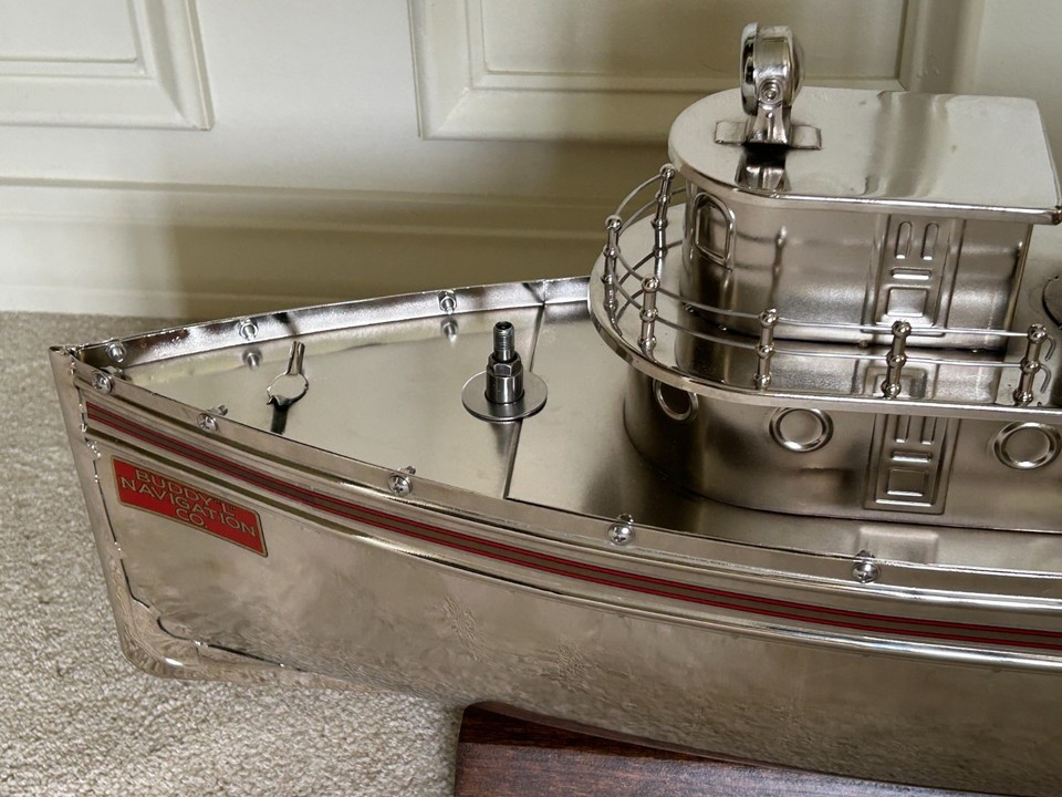 BUDDY-L TUGBOAT-NICKEL PLATED-T-REPRODUCTIONS-VERY RARE | eBay