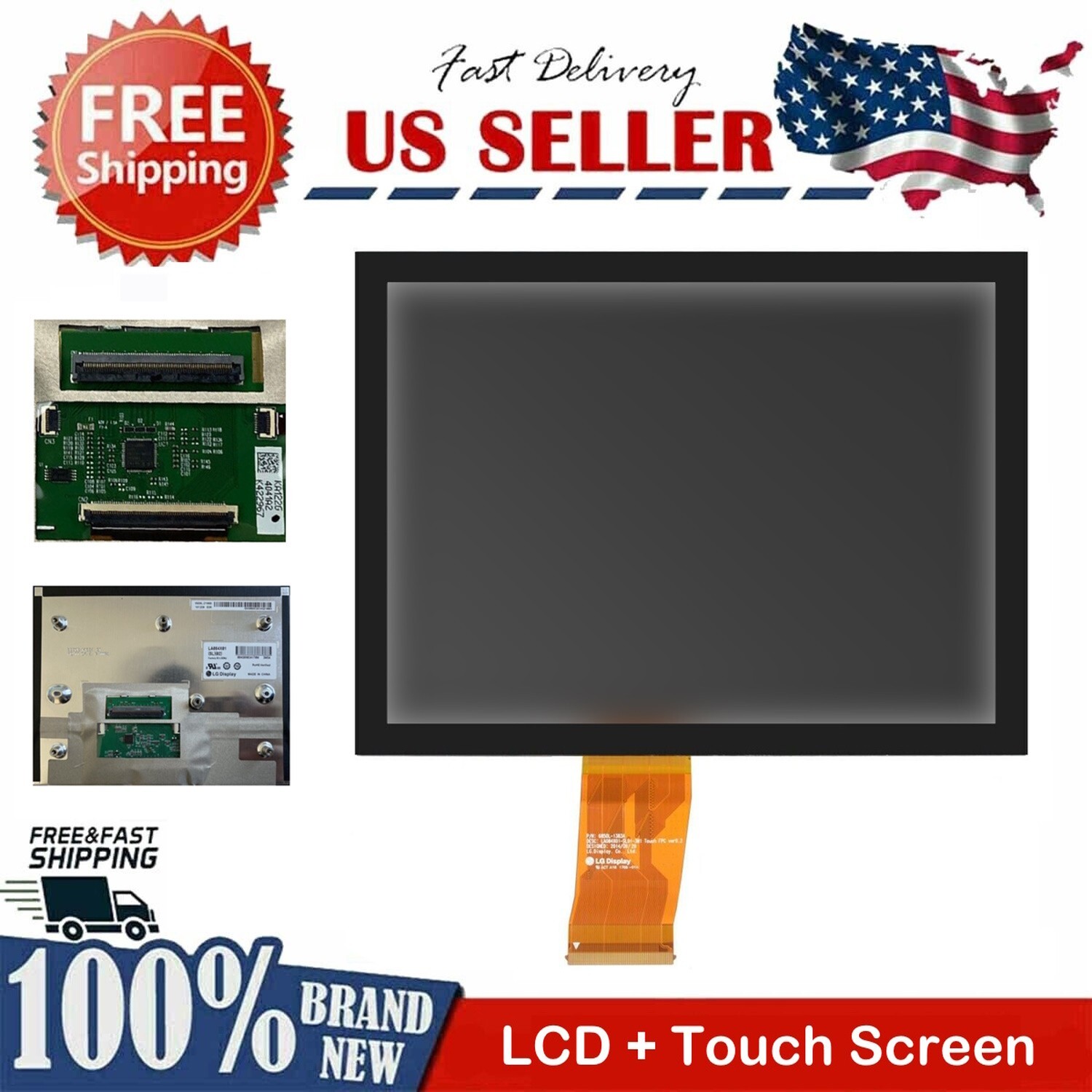 2017-2023 Dodge Charger Car Radio 8.4" Uconnect 4 LCD Monitor Touch ...