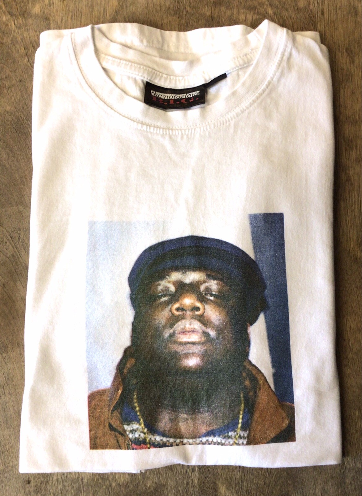 BIGGIE SMALLS LONG SLEEVE TSHIRT NOTORIOUS BIG GRAPHI… - Gem