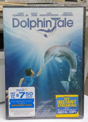 Dolphin Tale (DVD, 2011) NEW SEALED Ashley Judd Morgan Freeman ...