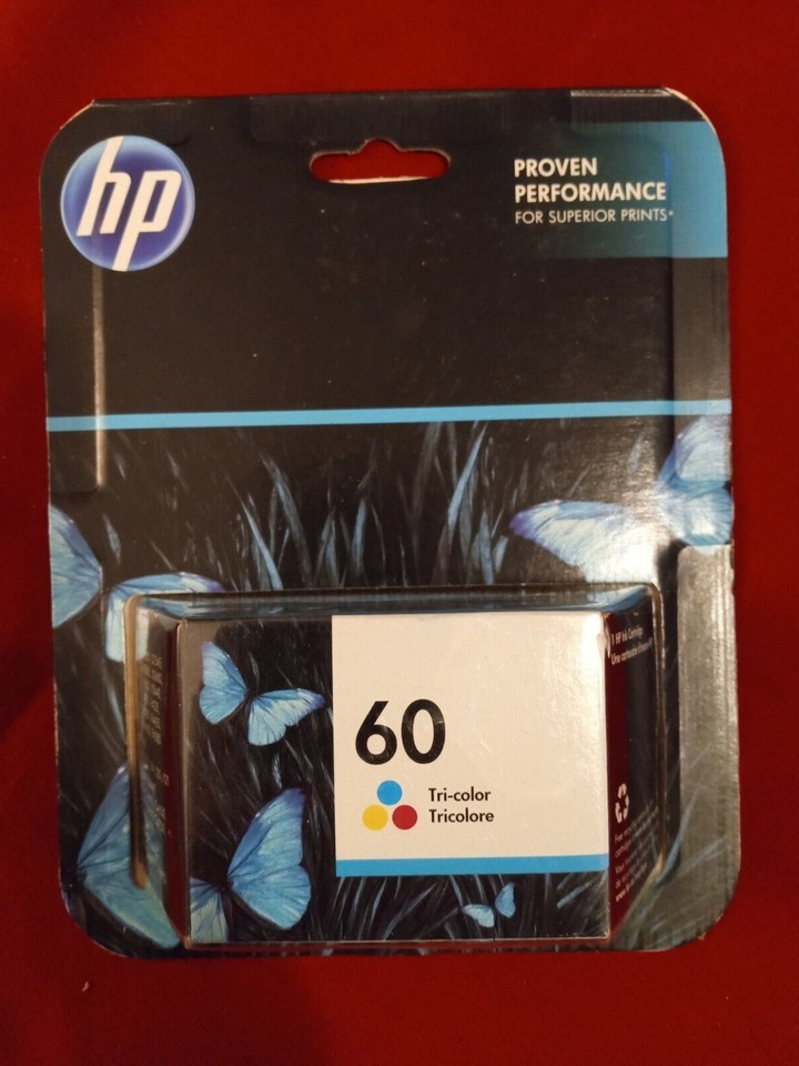 Genuine HP 60 Black / 60 Tri-Color Ink Cartridges EXPIRED! *READ ALL ...