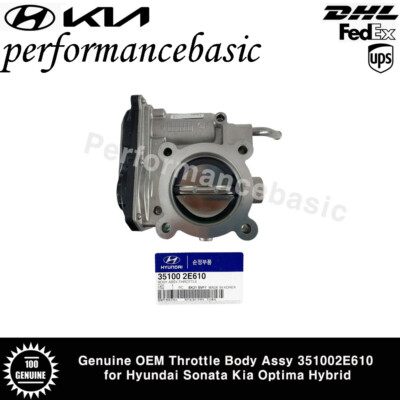 Genuine OEM Throttle Body Assy 351002E610 for Hyundai Sonata Kia Optima ...