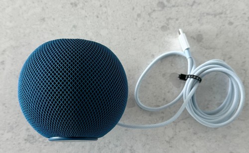 Apple HomePod mini Smart Speaker Blue A2374 NICE 20W Apple USB-C Power ...