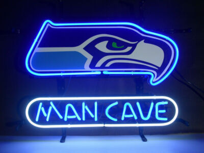 Seattle Seahawks Man Cave Logo Beer Neon Sign Light Lamp 24"x20" | eBay