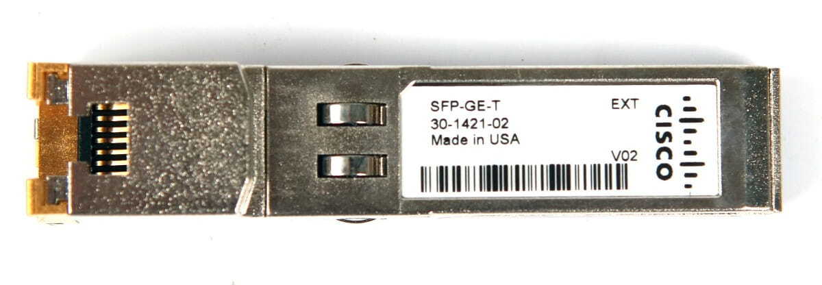 Cisco SFP-GE-T EXT 1000BASE-T 30-1421-02 882658340932 | eBay