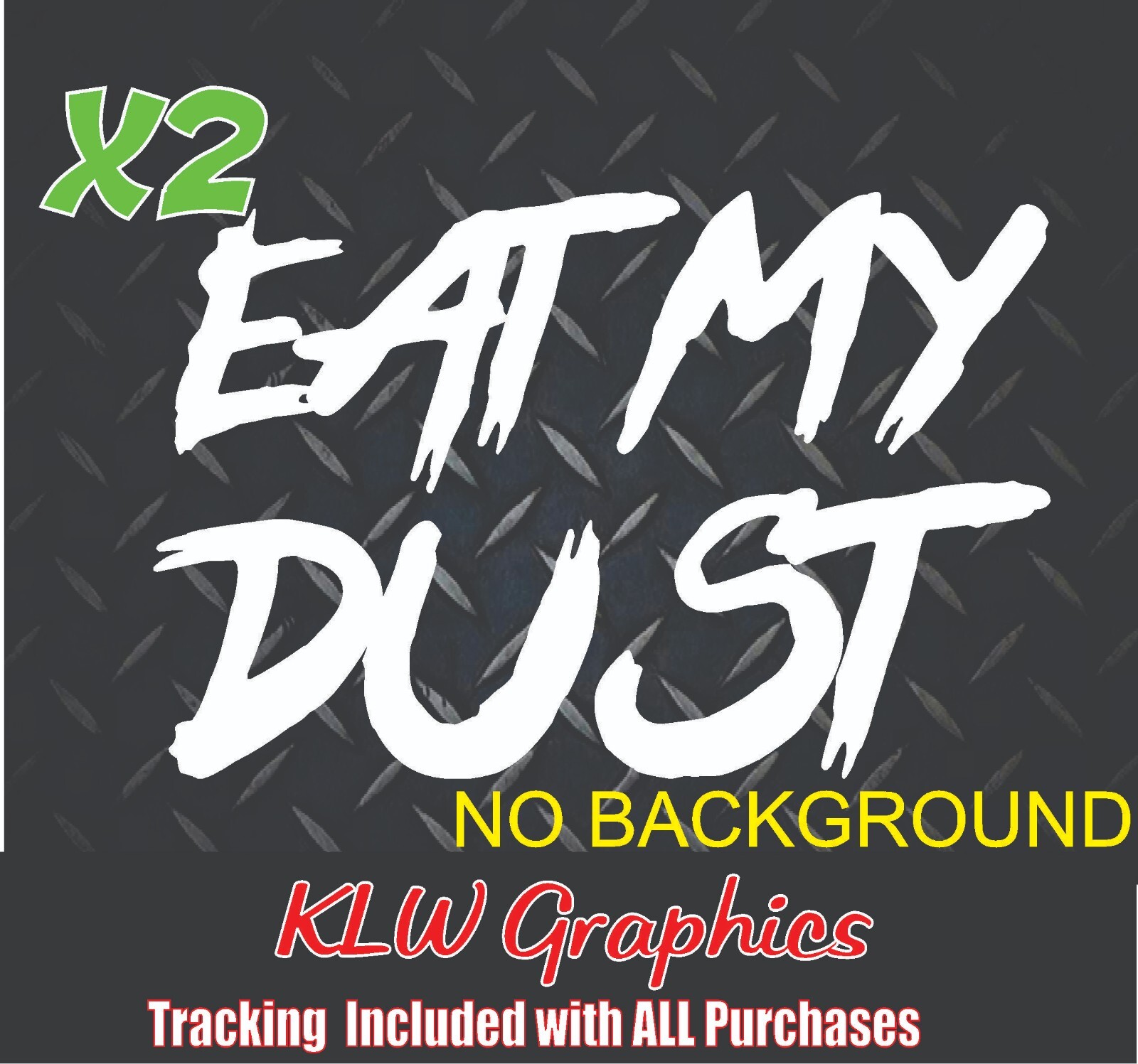 Eat Dust Decal Sticker Turbo Diesel Truck Duramax 6.6L JDM Euro 5.0 ...