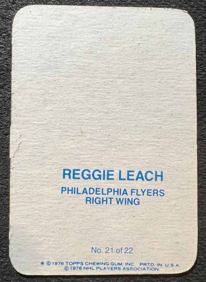 1976 TOPPS GLOSSY REGGIE LEACH (FLYERS) #21 EX | eBay