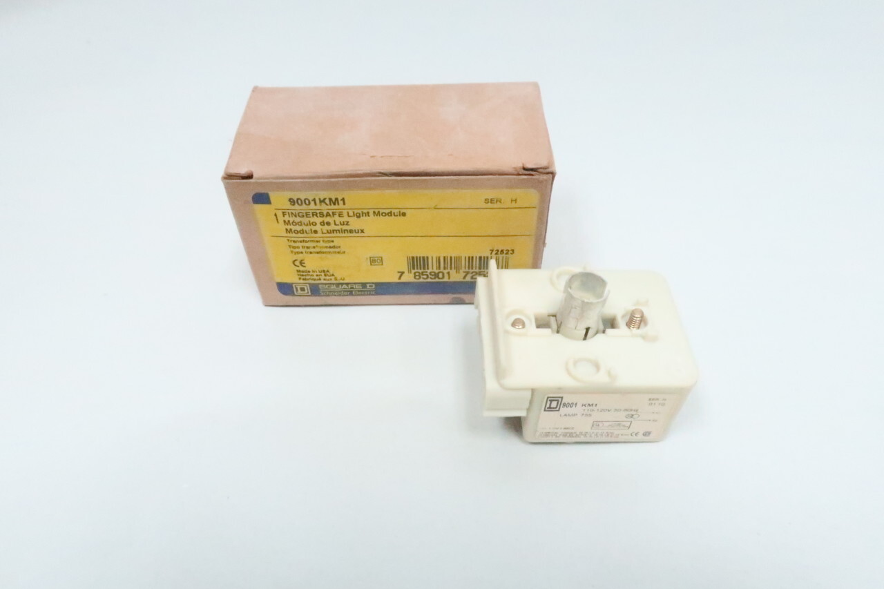 Square D 30mm Light Module Class 9001 Type Km1 Series G 9001KM1 for ...