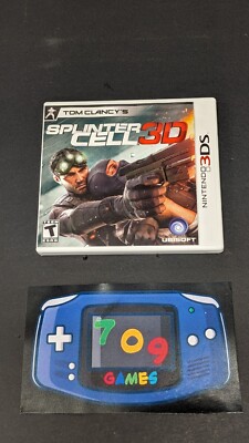 Tom Clancy's Splinter Cell 3D (Nintendo 3D) DS | eBay