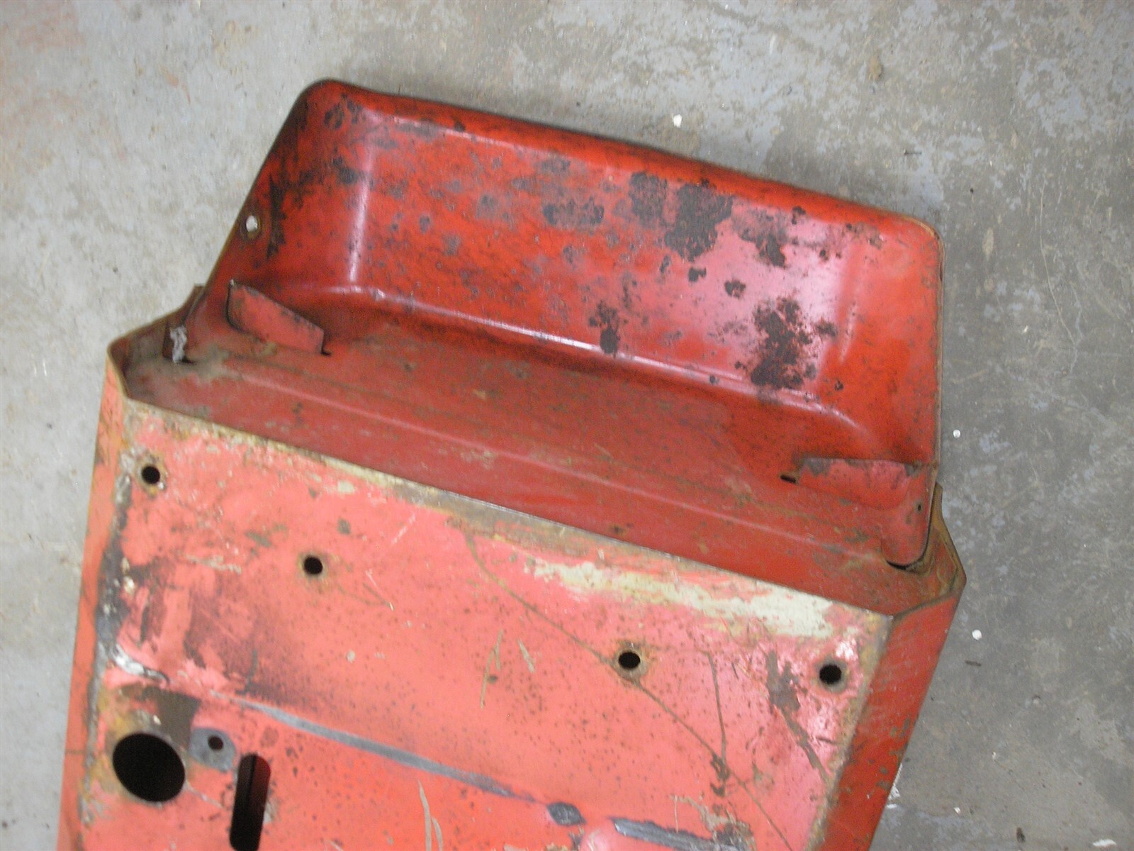 Massey Ferguson 12 Hydra Tractor Fenders Seat Support Toolbox | eBay
