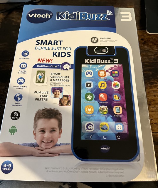VTech KidiBuzz 3 Smart Device - Black for sale online | eBay