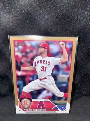 2023 Topps Update Tyler Anderson Gold Parallel #US88 /2023 Los Angeles ...