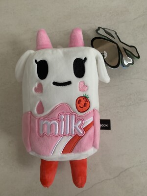 TOKIDOKI STRAWBERRY MILK COW SOFT PLUSH TOY BNWT *NEW* Authentic | eBay ...