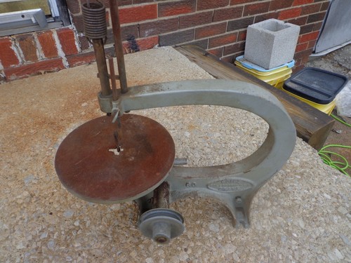 Antique BOICE CRANE Cast Iron Scroll Jig Saw | eBay