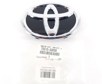 Genuine OEM Toyota 75310-06140 Front Emblem Badge Logo 2018 Camry 2017 ...