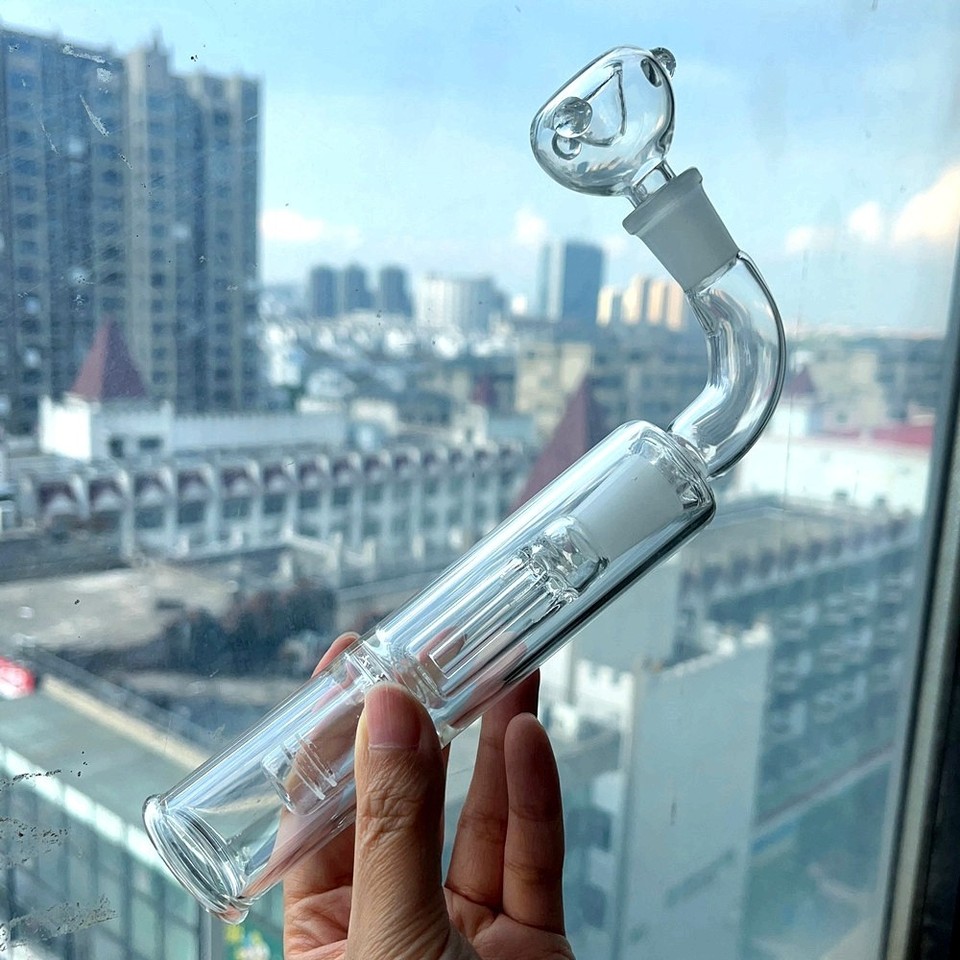 14mm Bubbler Straw Kit with Adapter Portable Glass Bong Rig for ...