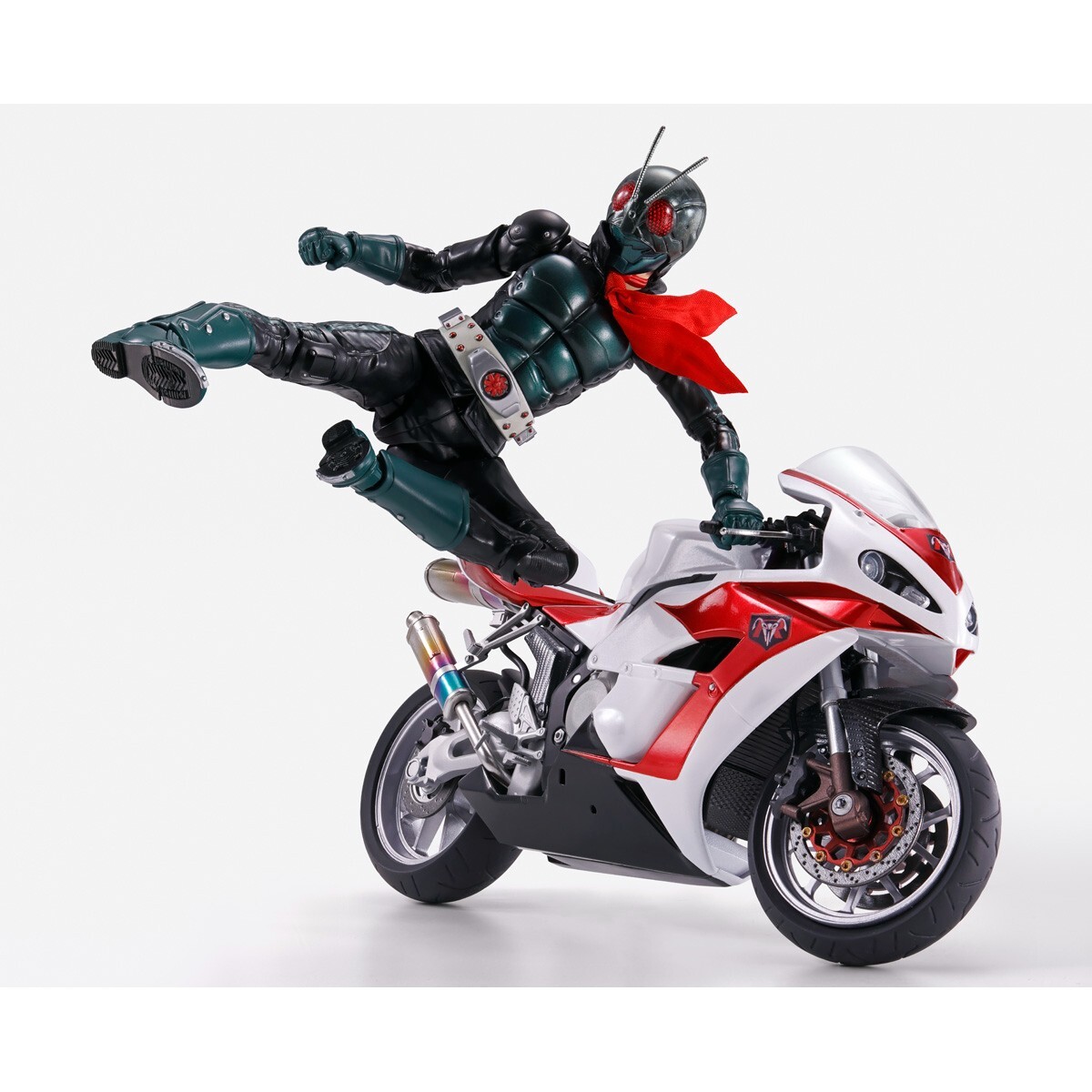 Premium Bandai S.H.Figuarts Cyclone No.1 Kamen Rider THE NEXT Motor ...