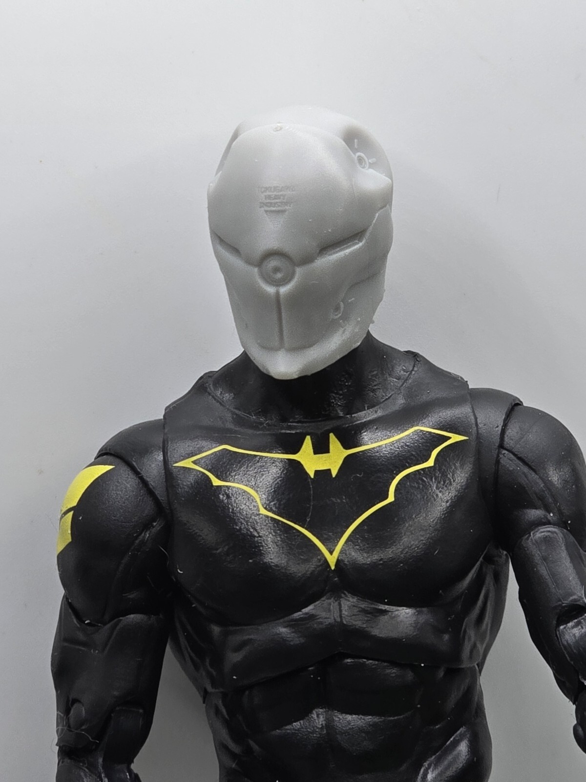 3d Print GREY FOX METAL GEAR SOLID MASK Head #1 1:10 7" MCFARLANE DC ...