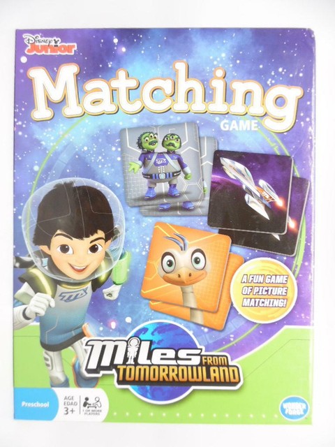 Miles From Tomorrowland Matching Game Disney Junior Ages 3 for sale ...
