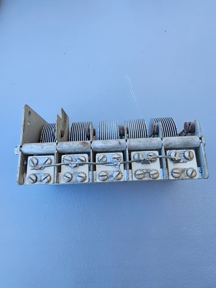 Variable Condenser - 5 Gang - Good Loading Capacitor For Your HF ...