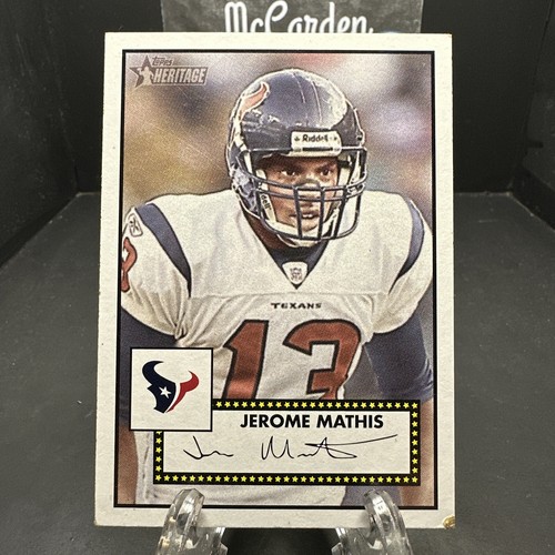 2006 Topps Heritage Jerome Mathis #210 Houston Texans | eBay