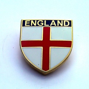 ENGLAND SHIELD LAPEL BADGE - England Flag. Pin, Patriotic, Cross of St ...