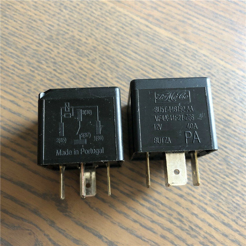 VF4A-11F21-Z66 BU5T-14B192-AA Automotive Relay 12VDC 40A 4 Pins x 10pcs ...