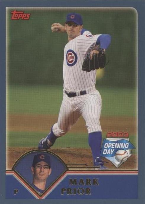 2003 Topps Opening Day - Mark Prior #35 for sale online | eBay