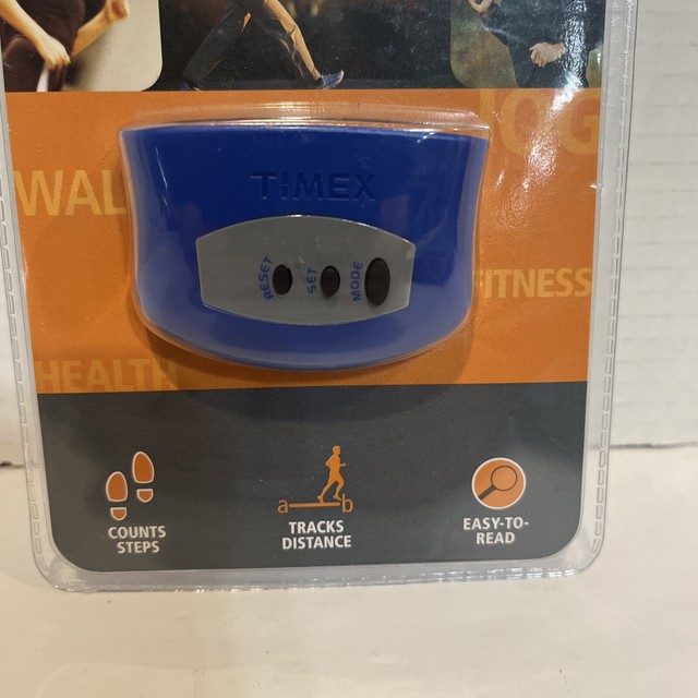 Timex Pedometer Black Miles or Kilometers T5e001 M8 for sale online | eBay