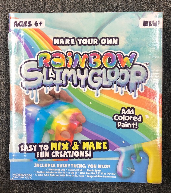 Rainbow Slimygloop Slime Maker Kit Kids Craft Unicorn Poop Toy GOOP ...