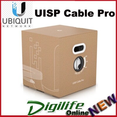 Ubiquiti UISP Pro Cable, 305m CAT5e Industrial-grade Outdoor Shielded ...