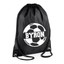 Personalised Name SPLIT Football Drawstring Bag School Club PE Custom ...