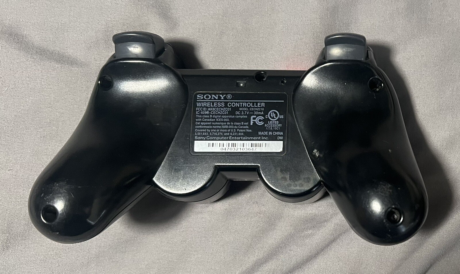 Genuine OEM PlayStation 3 PS3 DualShock Wireless Controller Sixaxis ...