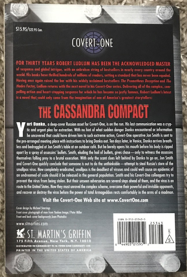 The Cassandra Compact by Robert Ludlum; Philip Shelby Paperback | eBay