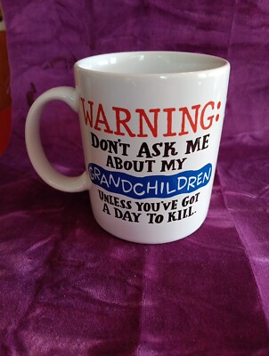 VTG Hallmark Mugs Grandparent Warning Mug | eBay
