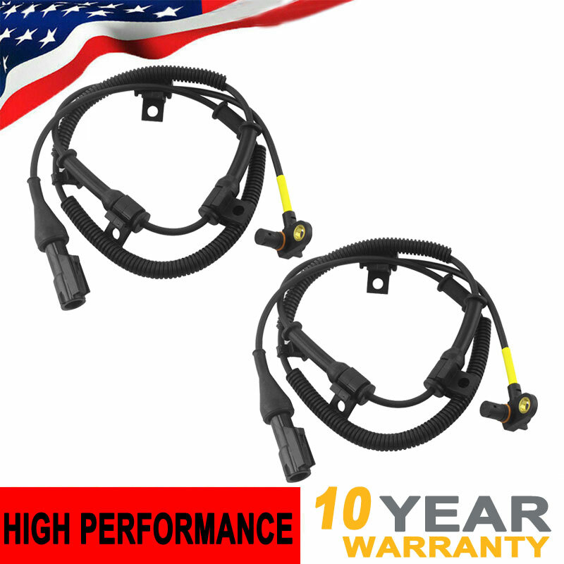 2PCS Front Wheel Speed Sensor For 2005-2010 Ford F-250 F-350 F450 F550 ...